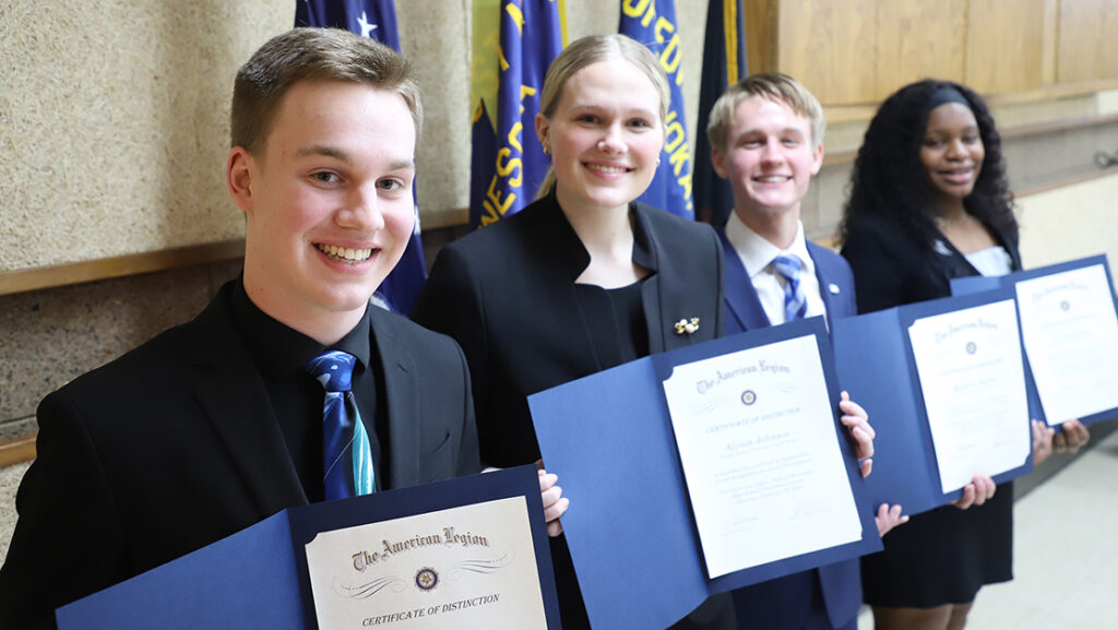 Oratorical Contest champion repeats - The Minnesota Legionnaire